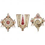 Shri Tirupati Balaji Shankha Chakra Tilak - aabhaas design and craft